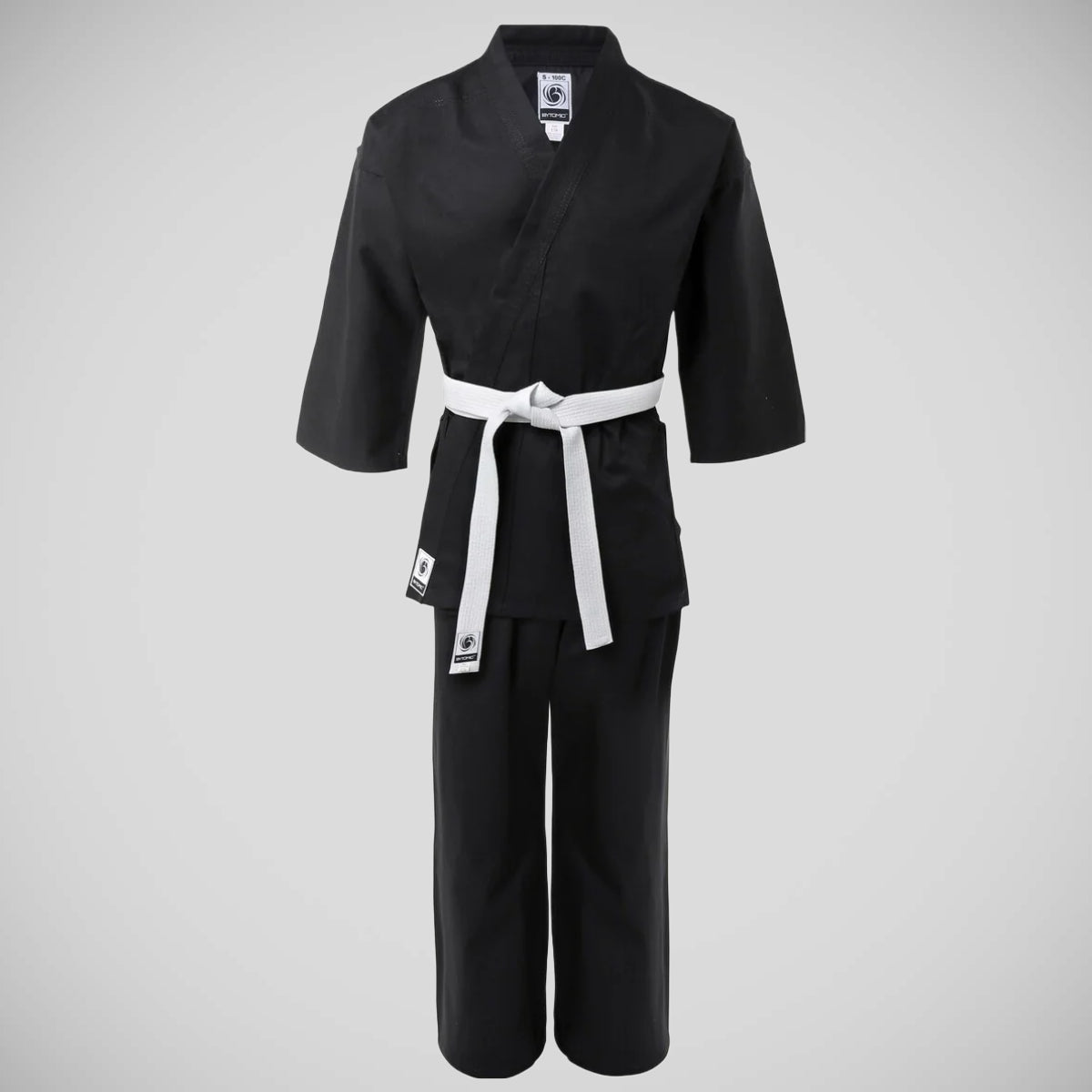 Black Bytomic Adult 100% Cotton Student Karate Uniform – Bytomic Trade ...