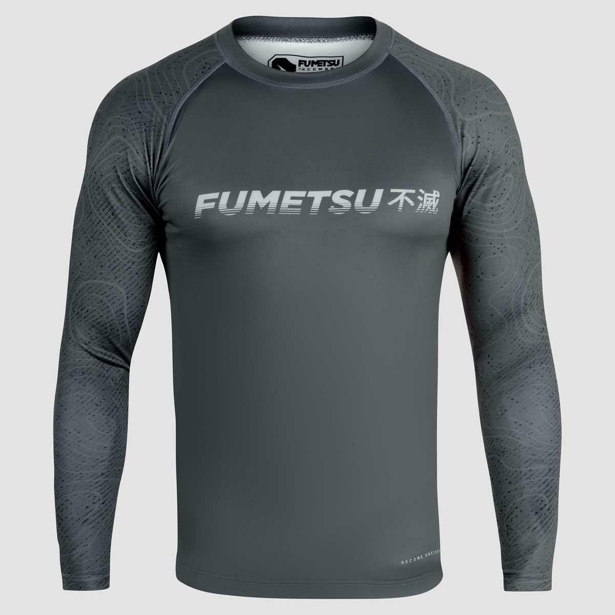 Grey Fumetsu Arc Long Sleeve Rash Guard – Bytomic Trade & Wholesale
